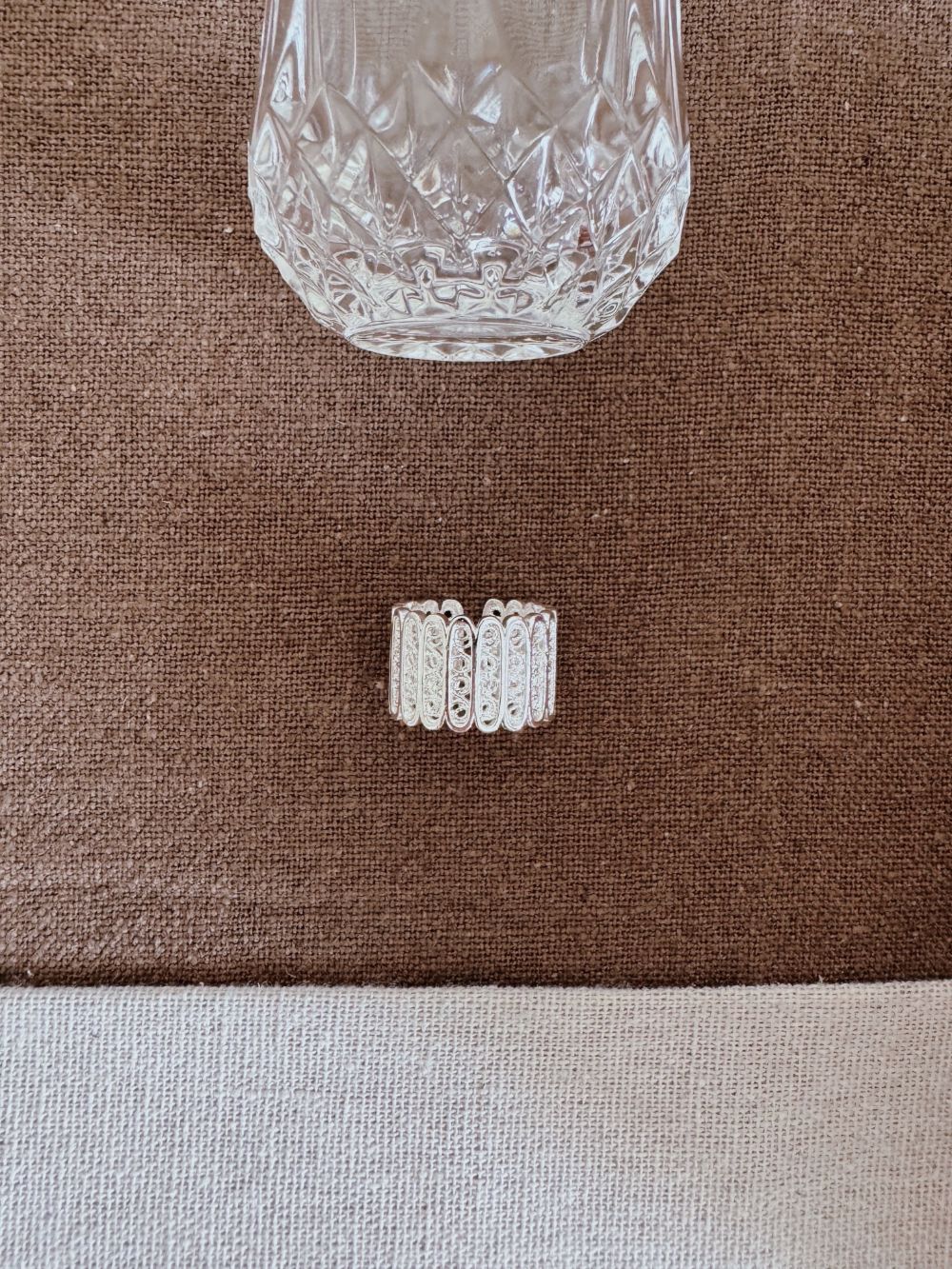 Antique Drift Ring – Limited Release – Snowdrop Spring